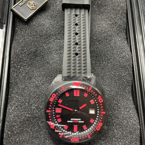 San Martin Turtle PVD w/ Red Lume | WatchCharts Marketplace