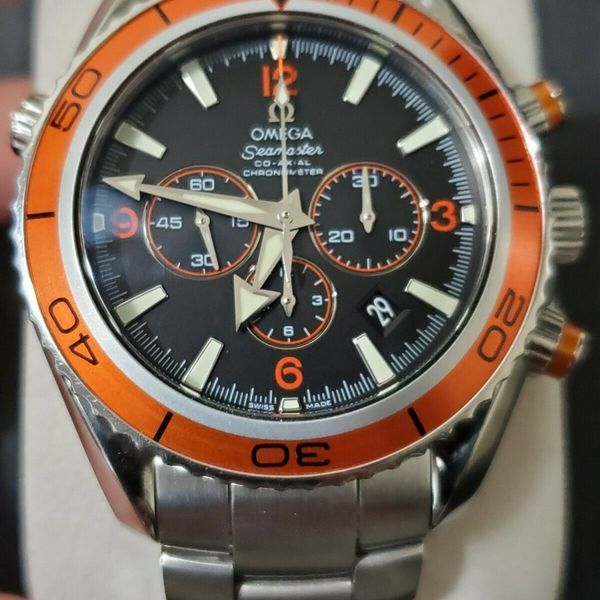 Omega Seamaster Planet Ocean Chronograph - ref. 2218.50 | WatchCharts