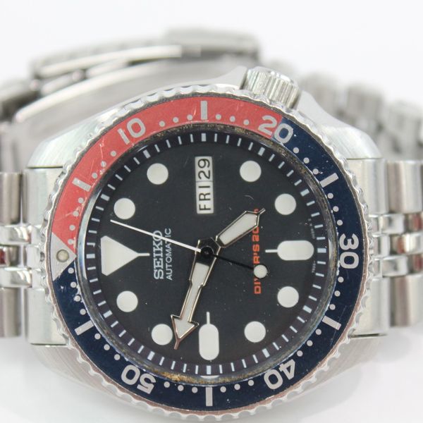 Seiko Pepsi Divers Watch Ref. 7S26-0020 Automatic Spares/Repairs ...