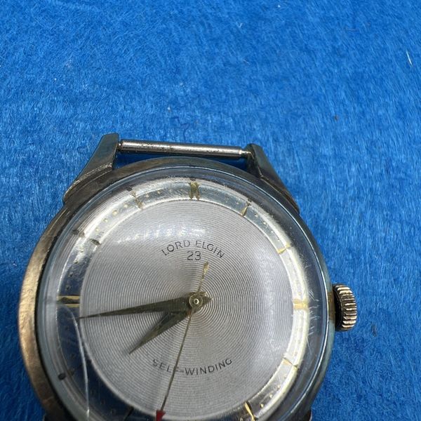 Lord Elgin 23 Jewels Self Winding Watch Running Dura-Power~Vintage ...