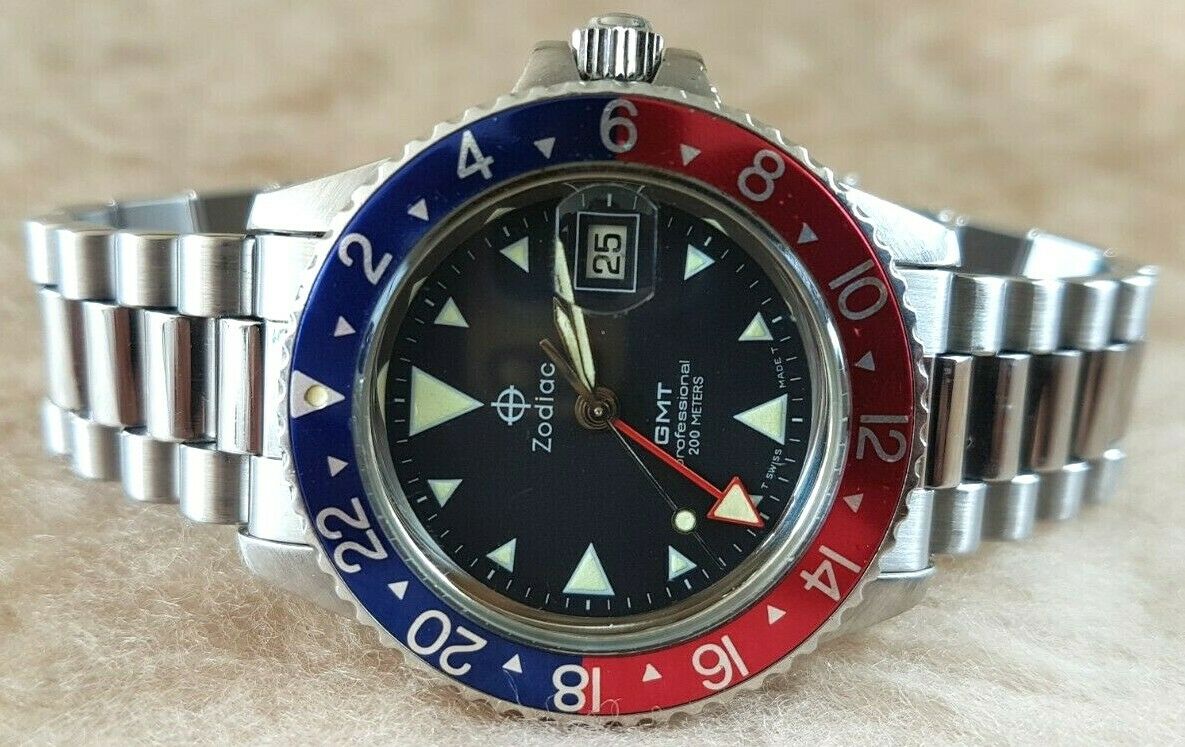 Zodiac pepsi gmt 60 photos - Youhoroscope.com