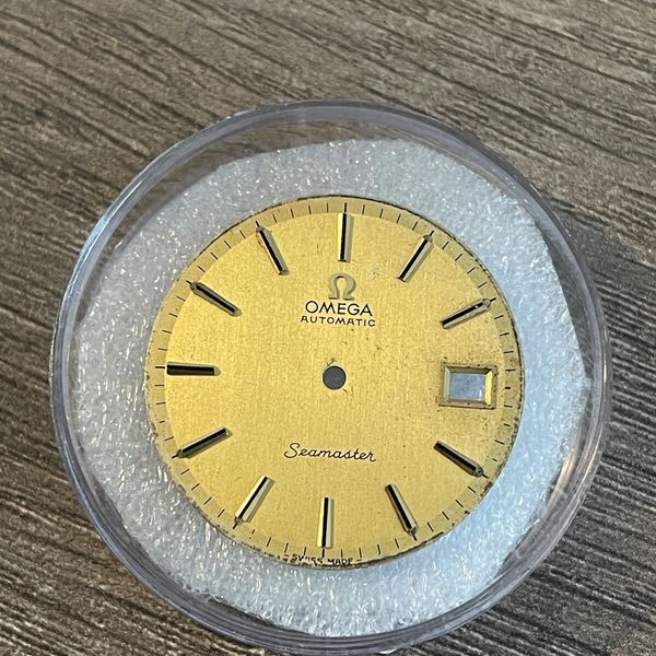 Vintage Omega Seamaster Gold Dial - 35mm for Cal. 1012 | WatchCharts ...