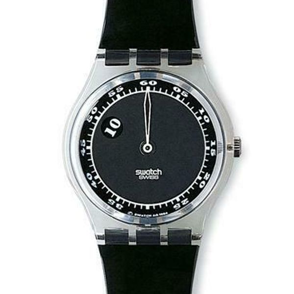 SWATCH *LEGEND* UPSIDE DOWN GK182 QUARTZ WATCH (1994 VINTAGE ...