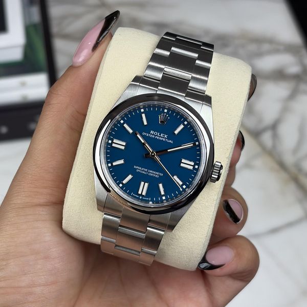 [WTS] 2025 Rolex Oyster Perpetual 41 New Style Blue 134300 — Brand New ...