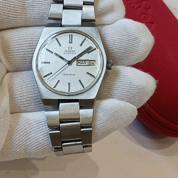 Omega Geneve,ref.1660125 cal. 1022 plata dial | WatchCharts Marketplace