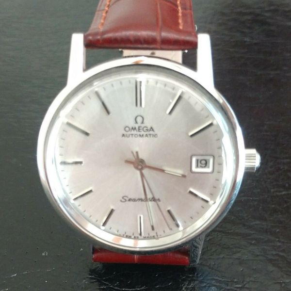 Vintage Omega Seamaster 1972 Silver Dial Cal 1022 Automatic 23 Jewels ...