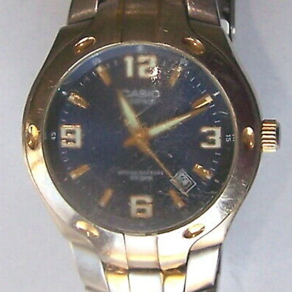 Casio Edifice Quartz Watch Water Resistant 100M 2719 EF-106 parts ...