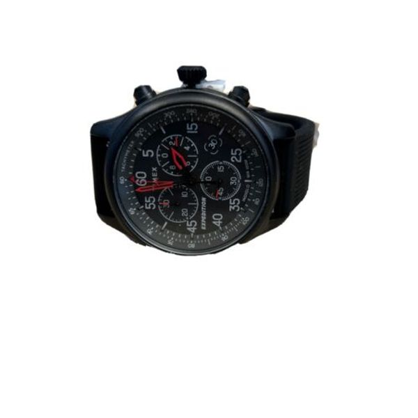 Timex Men's Expedition Field Chronograph Analog Quartz, Black WR100M ...