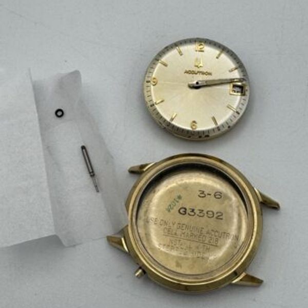 Vintage Bulova Accutron 2182 Project Watch For Parts Or Repair ...