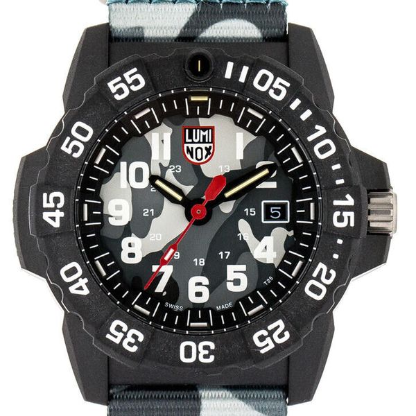 LUMINOX Navy Seal 3500 Series 45MM Webbing STRP Men's Watch XS.3507.PH ...