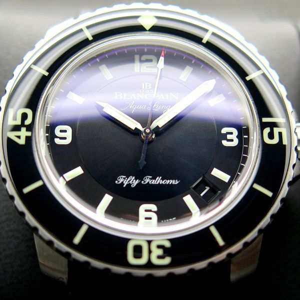 FS: Blancpain FIFTY FATHOMS TRIBUTE TO AQUA LUNG-5015C-1130-52B-LIMITED ...