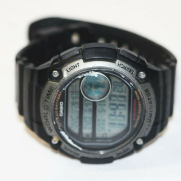 Casio Illuminator World Time Map 3447 AE-3000w Men's Digital 100m Watch ...