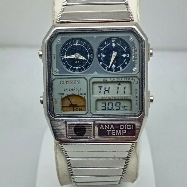 Vintage Citizen 8982 Ana-Digi Japan Watch | WatchCharts Marketplace
