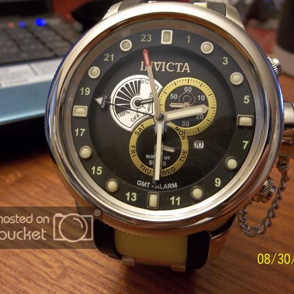INVICTA RUSSIAN DIVER ANNIVERSARY EDITION GMT/ALARM | WatchCharts ...