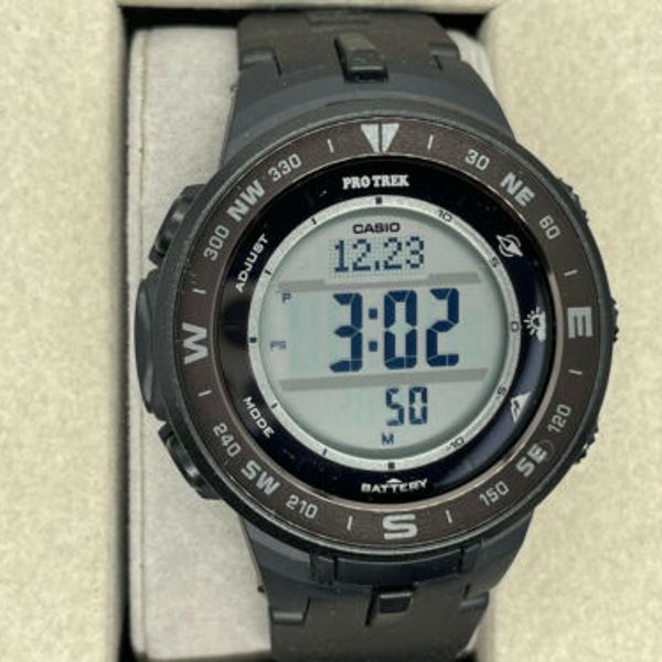 Casio Men's Pro Trek Outdoor PRG 330-1 WC Solar Movement Watch - Free ...