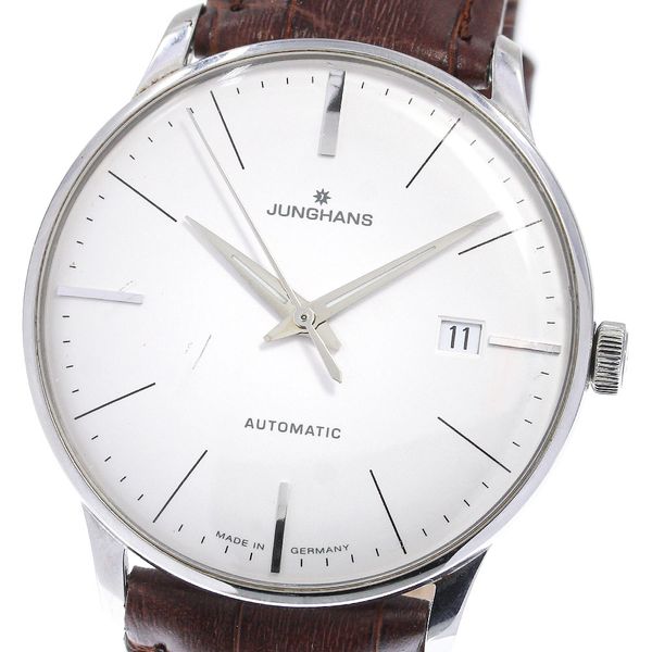 [JUNGHANS] Junghans Master Chronometer Date 027/4110-00 Automatic Men's ...