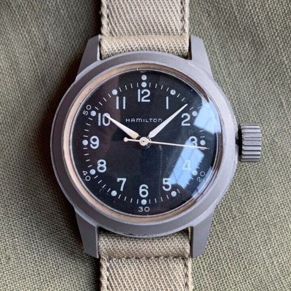 1944 Hamilton 987S ORD. DEPT. US Military Issued WWII Wristwatch ...
