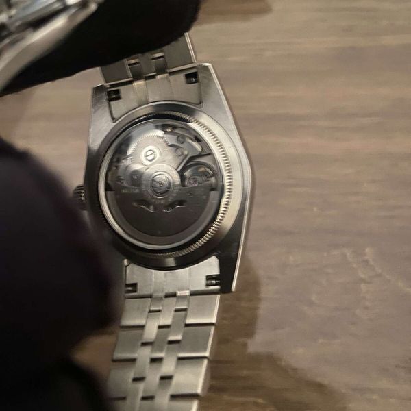 Black Arabic Dial Seiko Mod NH35 - 36mm | WatchCharts Marketplace