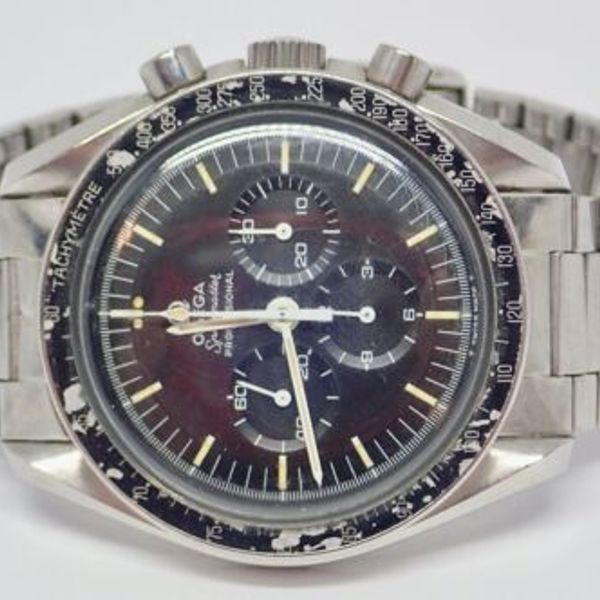 Omega 1969 Speedmaster Professional Black Dial Chronograph Watch 145. ...