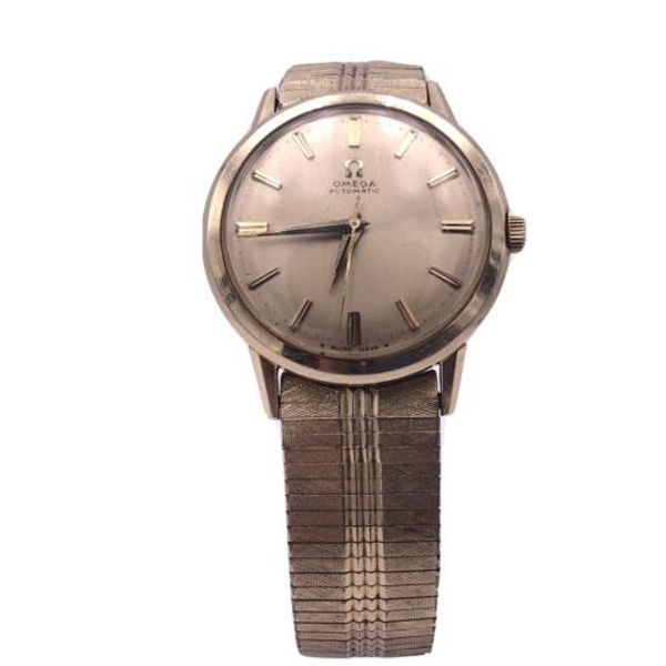 * Vintage Omega Automatic Swiss Made Wrist Watch W/ Original Band Lot ...