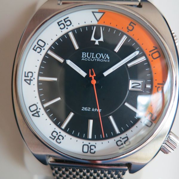 Bulova 96B208 Orange Snorkel Diver | WatchCharts Marketplace