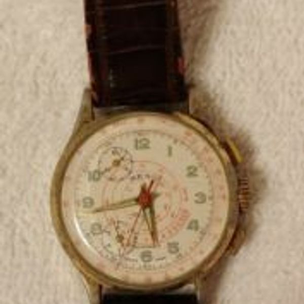 Rego Sport Telemeter Vintage 1950s Cimier Lapanouse Swiss Chronograph ...