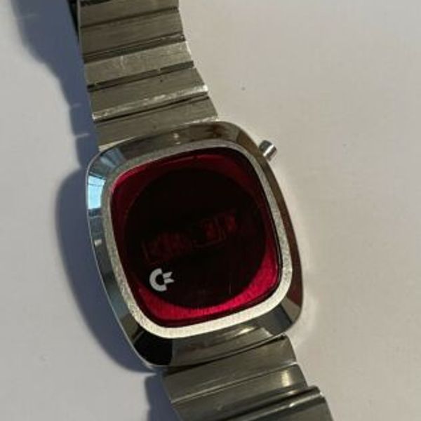 Commodore Time Master Rare Old Vintage 1970s Digital L.E.D LCD Mens ...