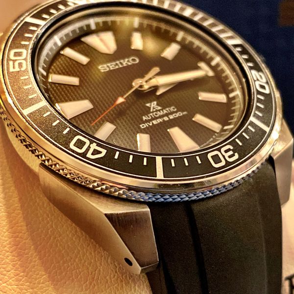 [WTS] Seiko Samurai w/ Crafter Blue and bracelet | WatchCharts