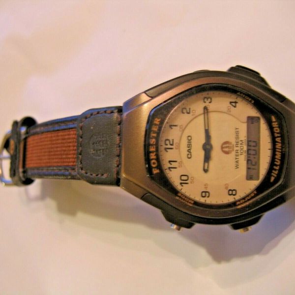 Casio Original FT-600WB-5BV Analog Digital Watch FT-600 FT600 ...