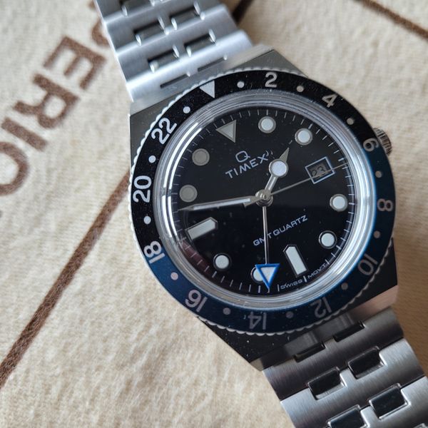 [$189 USD] FS: Timex Q GMT Batman | WatchCharts