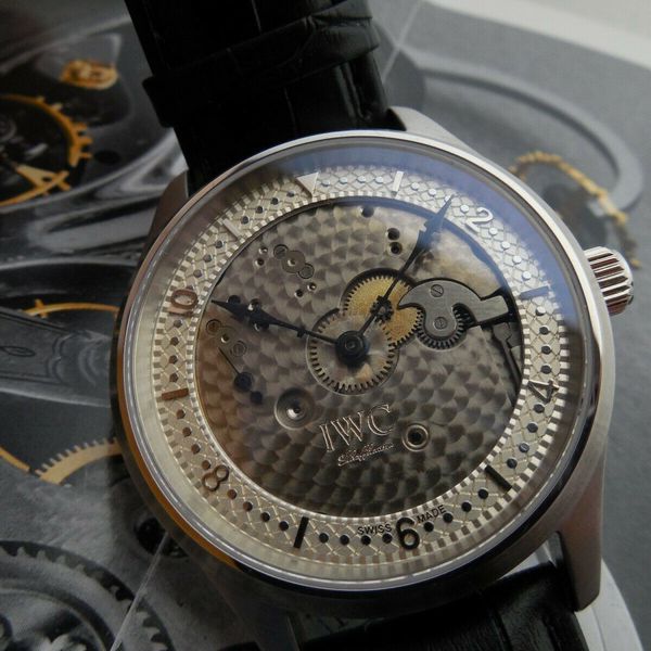 1921 Antique Iwc International Caliber 77 19jewel Swiss 44mm Case