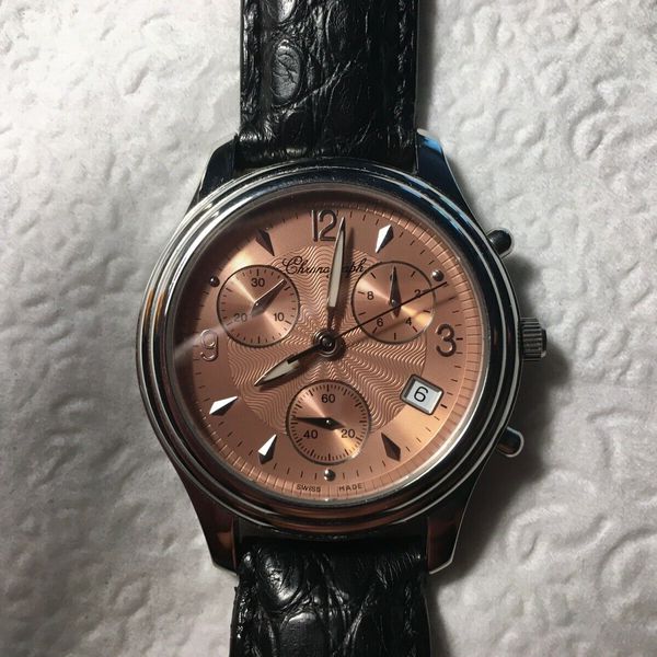 Rare Hamilton Salmon Copper Dial Chronograph Watch | WatchCharts