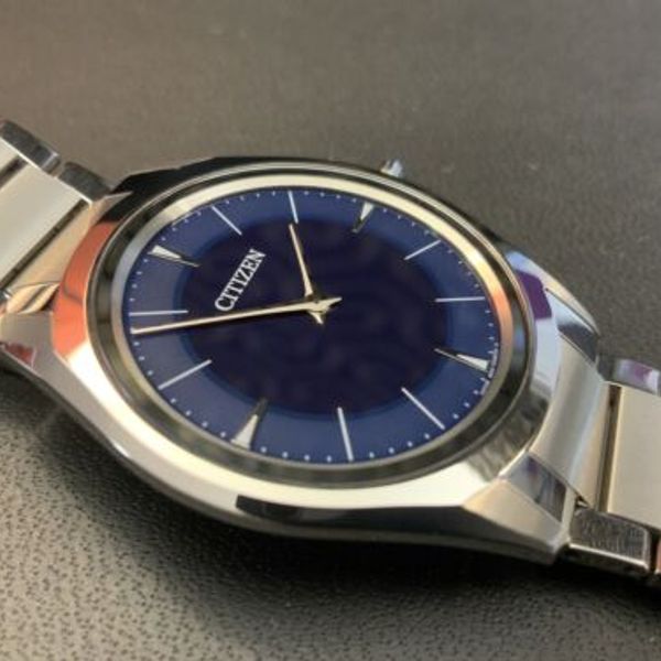 RARE Citizen Eco-Drive One AR5030-59L Super Titanium ULTRA-THIN solar ...