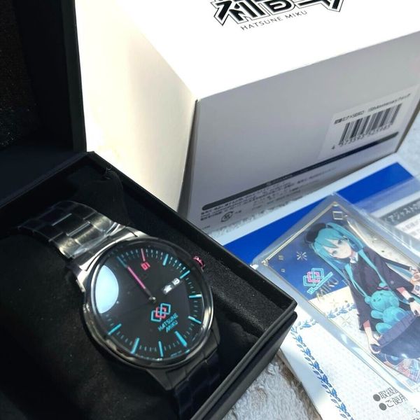Hatsune Miku SEIKO 15th Anniversary Watch SOLWA Limited Edition with ...
