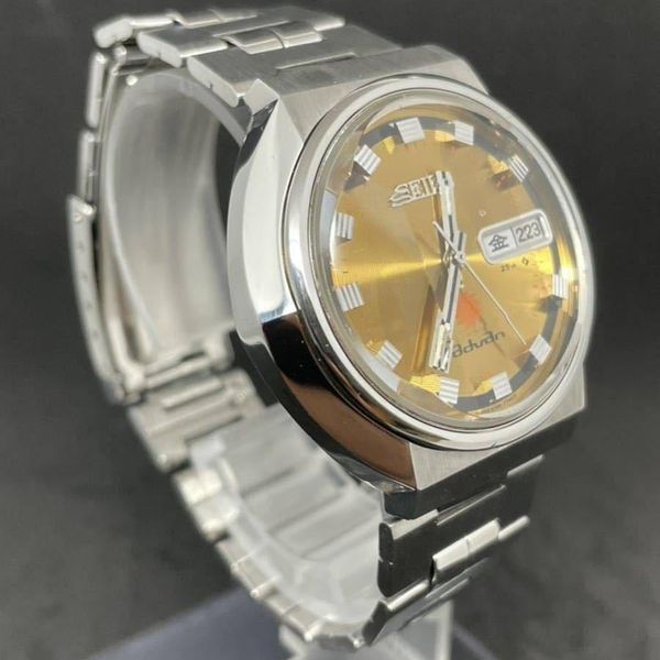 [WTS] 1973 Vintage JDM Seiko Advan 6106-7570 pristine gold dial ...