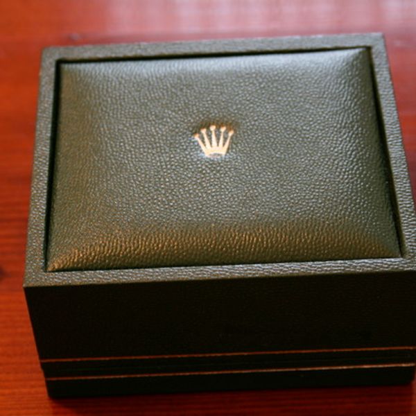 Very Rare Vintage Rolex Box from 1950 for Big Crown in good condition ...