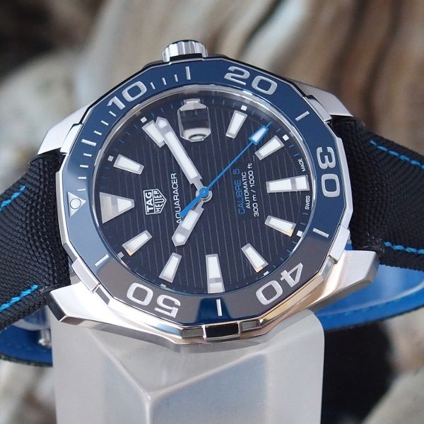 FS: TAG Heuer Aquaracer Calibre 5 Automatic WAY201C.FC6395 New w/ Box ...