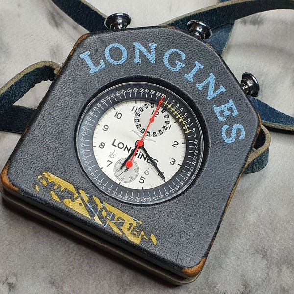 Longines Vintage Stopwatch 8350 cal262 60s Split Second Rattrapante hi ...