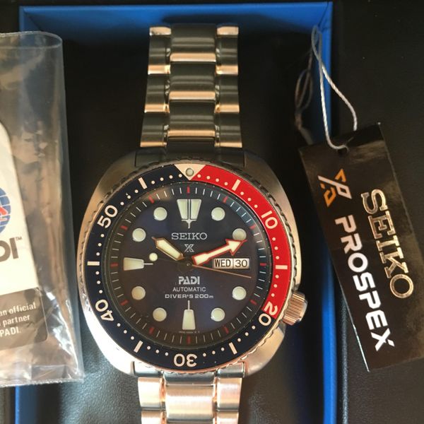 Seiko PADI Turtle SRPA21K Seiko Australia model with PADI box and ...