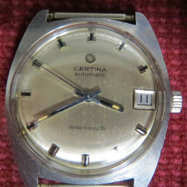 CERTINA WATERKING 215 WATCH AUTOMATIC CAL. 25 - 651 28 JEWELS RUNNING | WatchCharts Marketplace