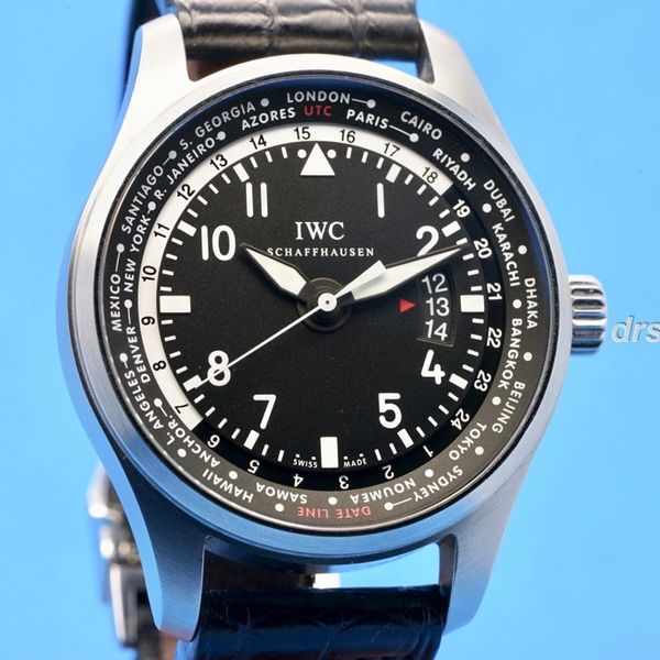 FSOT: IWC PILOT WORLDTIMER, on Deployant | WatchCharts Marketplace