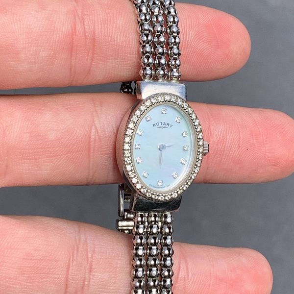 Solid Silver Rotary Ladies Wrist Watch 25 G ï¿¼ | WatchCharts Marketplace