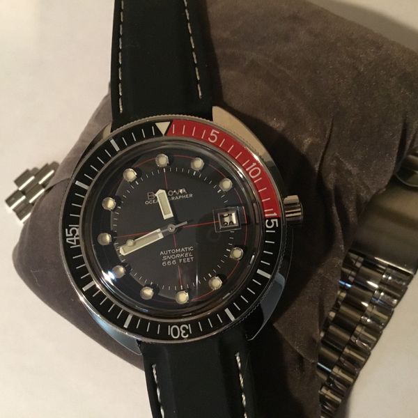 Bulova Oceanographer Snorkel Model 98B320 | WatchCharts Marketplace