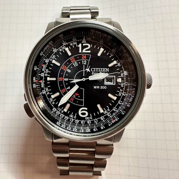 Citizen Nighthawk Cal. B877 | WatchCharts Marketplace