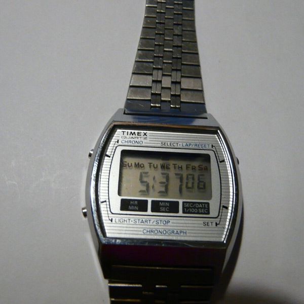 VINTAGE TIMEX, F CELL, WATCH, DAY , CHRONOGRAPH , GREAT CONDITION ...