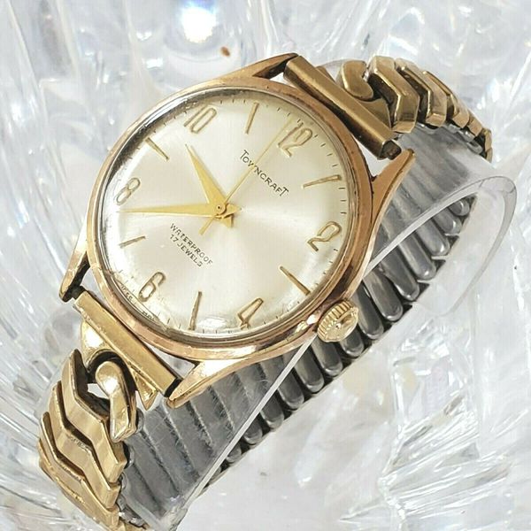 Towncraft 17 Jewels Waterproof Swiss Made Men’s Vintage Watch ...
