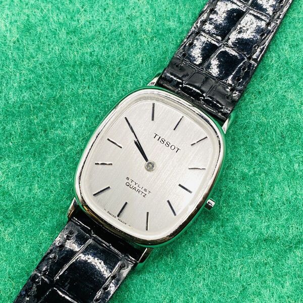 RARE Vintage Tissot Stylist Fond Acier Inoxydable Ladies Watch,Swiss ...