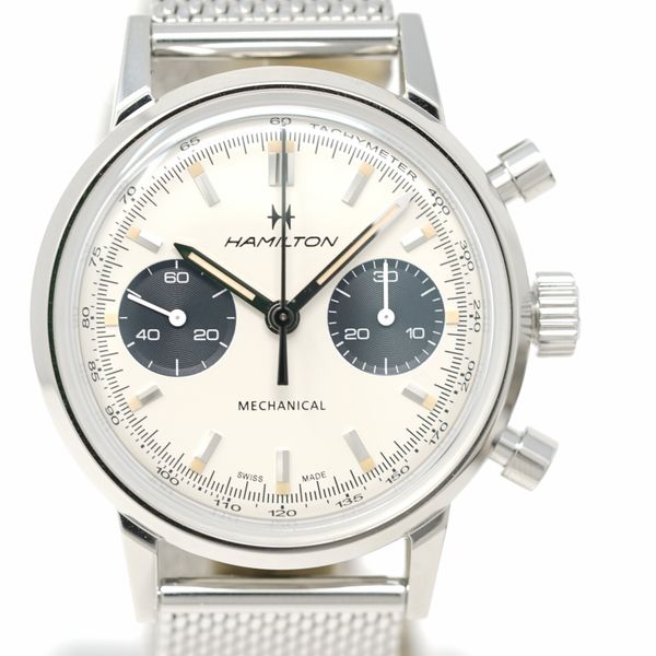 FS: Pre-Owned Hamilton American Classic Intra-Matic Chrono H H38429110 ...
