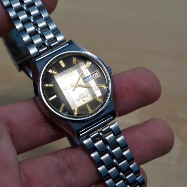 [WTS] Seiko Lord Matic Vintage 5606-7310, Stunning Amber Dial Faceted ...