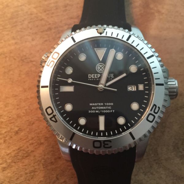 FS: Deep Blue Master 1000 Precision Diver. Complete. $160 | WatchCharts